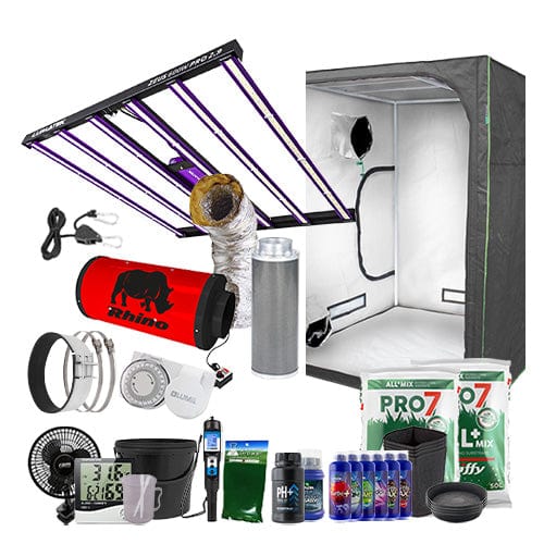 Complete 1.5m2 Grow Tent Kit with Lumatek Zeus 600w Pro